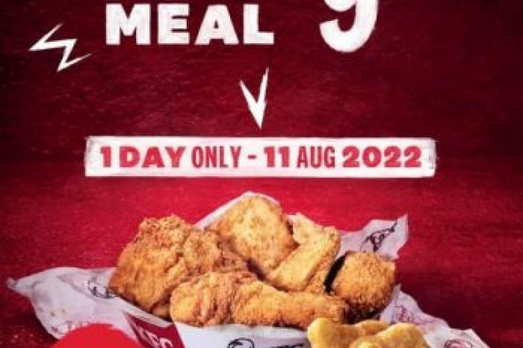 (11 Aug 2022 only) KFC 4pc chicken + 3pcs golden nuggets only at $9.90 ...