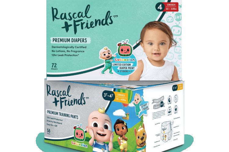 (Till further notice) Rascal + Friends premium diapers free CoComelon ...